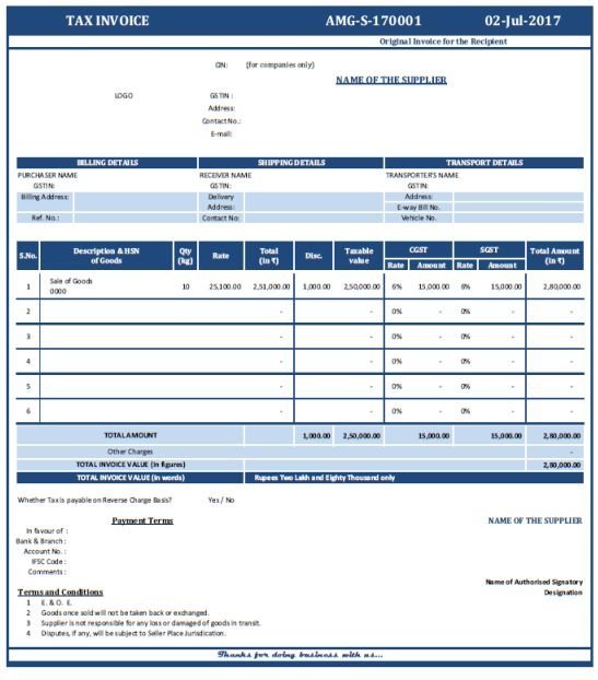 UAE Tax Invoice Format Requirements | Complete Guide